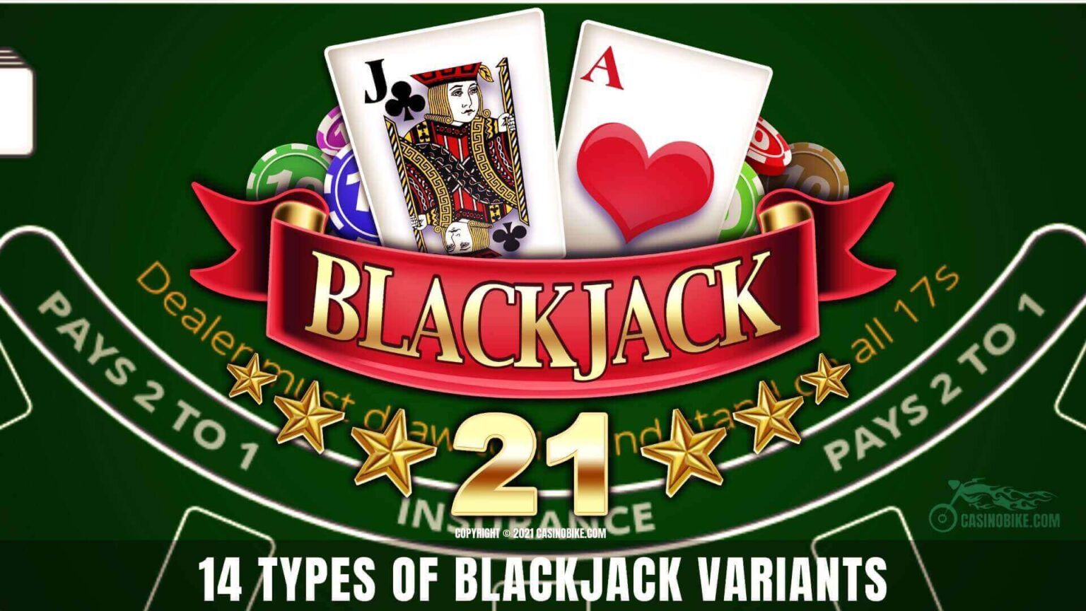 14 Types of Blackjack Variants of Great Interest | Casino Bike
