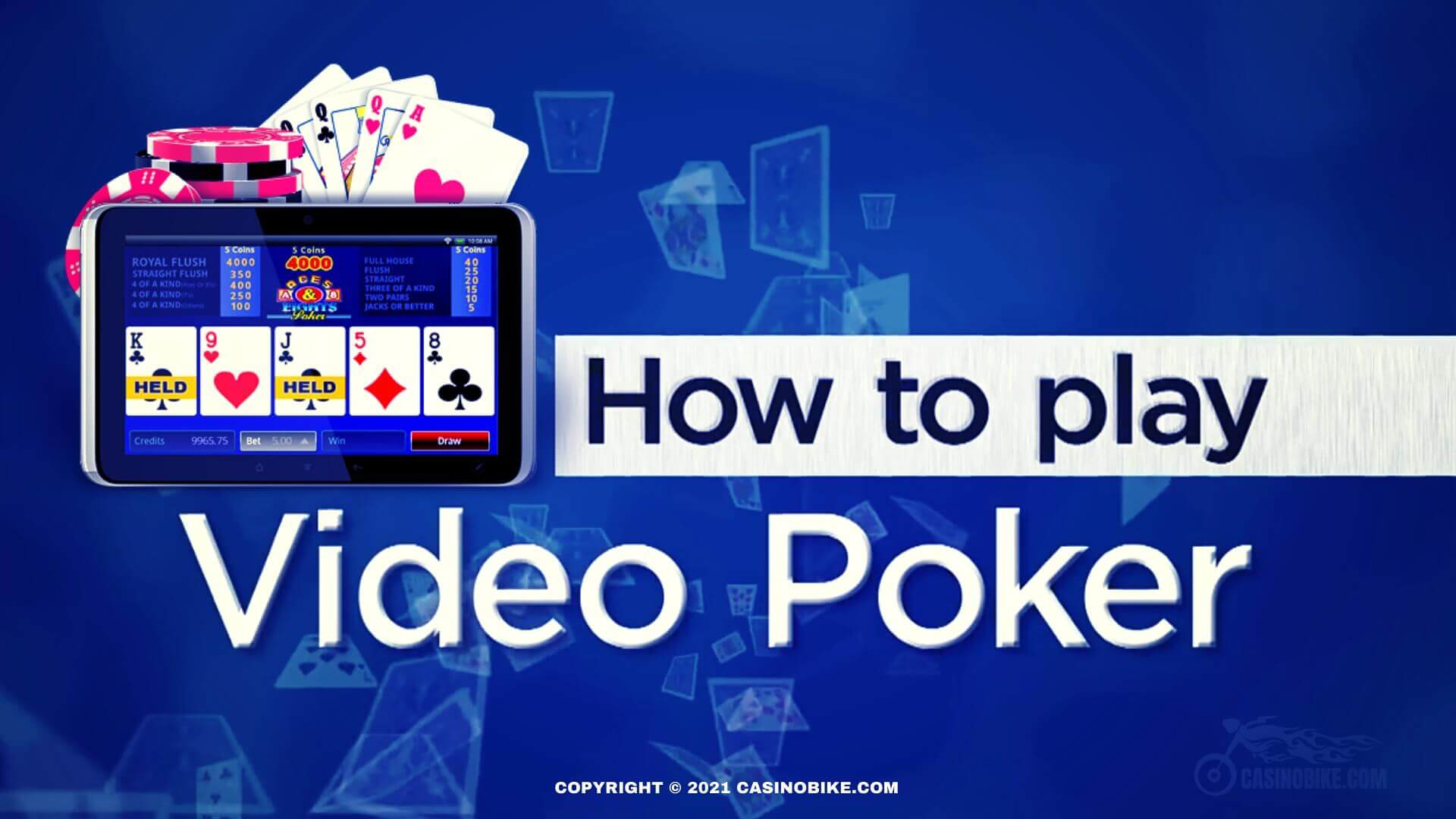 What do you need to know about Online Video Poker? | Casino Bike